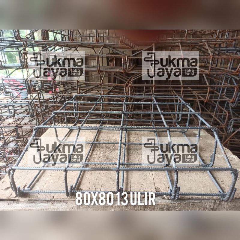 Jual Pondasi besi beton cakar Ayam 80x80 13ulir sni | Shopee Indonesia
