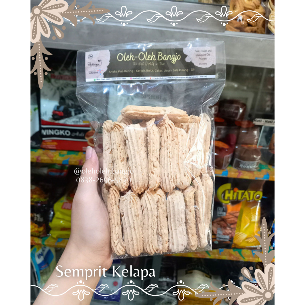 Jual SEMPRIT KELAPA - SAGU KELAPA-OLEH OLEH BANGJO - ROTI KELAPA ...