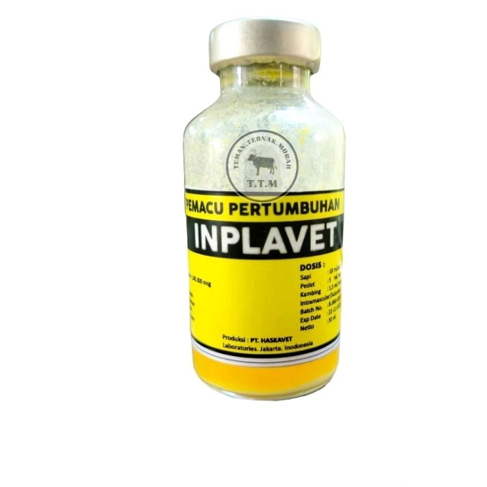 Jual PROMO!! inplavet inj 10 mL - inplavet pemacu pertumbuhan sapi ...