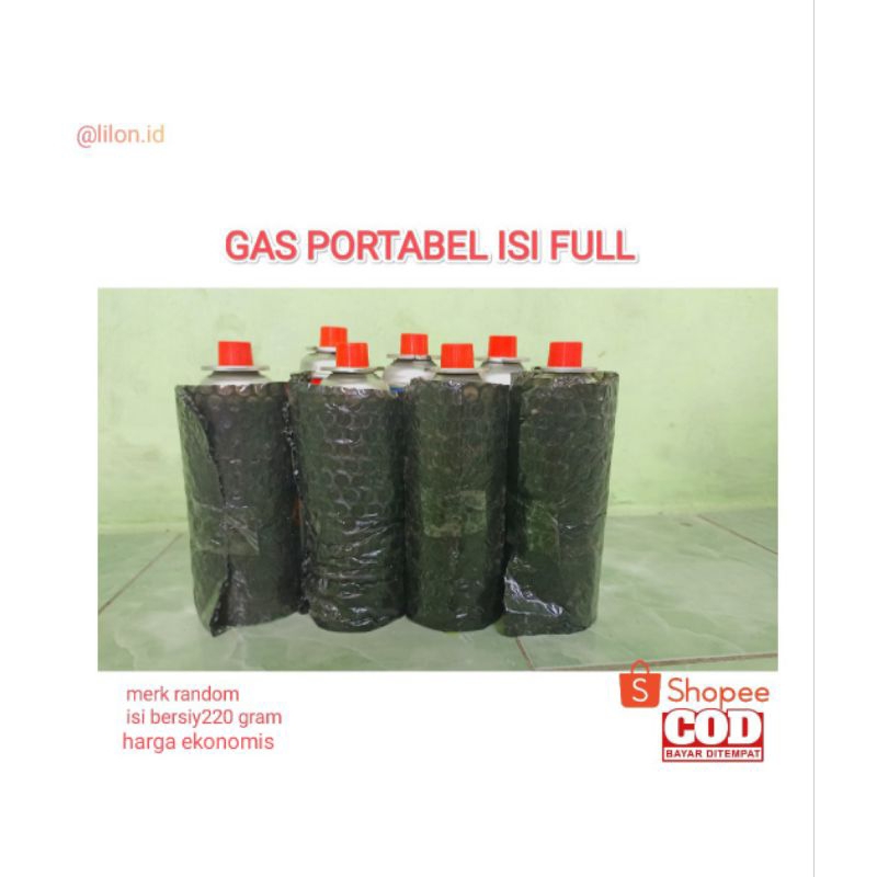 Jual GAS PORTABLE ISI / GAS PORTABLE MULUS | Shopee Indonesia