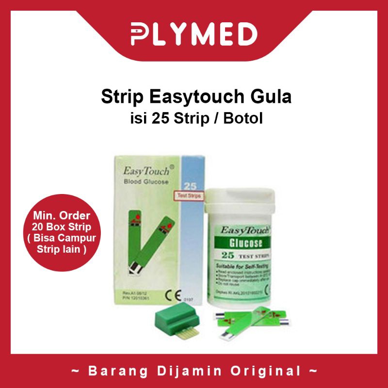 Jual Strip Easytouch Gula Darah isi 25 Pcs | Shopee Indonesia