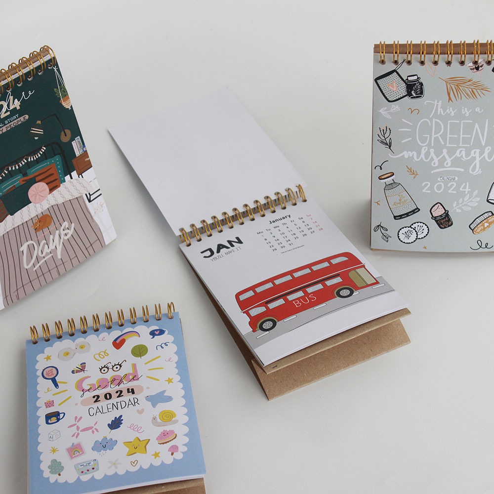 Jual Calendar Meja A6 2025 - Ukuran A6 - Kalender Meja Aesthetic ...