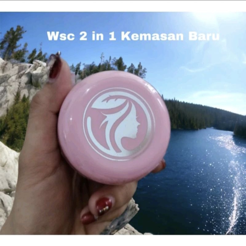 Jual Cream WSC 2in1 / Skincare / Cream Pemutih Wajah / Penghilang flek ...