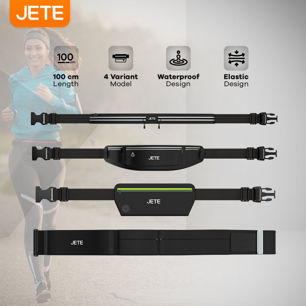 Jual JETE Run Bag Tas Lari Olahraga Waterproof Original Running Belt ...