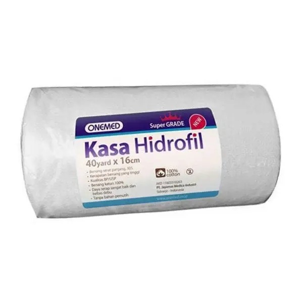 Jual Onemed | Kasa Gulung Hidrofil Steril 40 Yard x 16 CM Roll P3K ...
