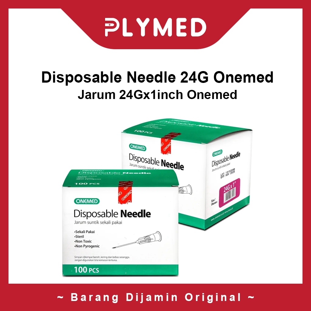 Jual ONEMED NEEDLE / Jarum Onemed 24G | Shopee Indonesia