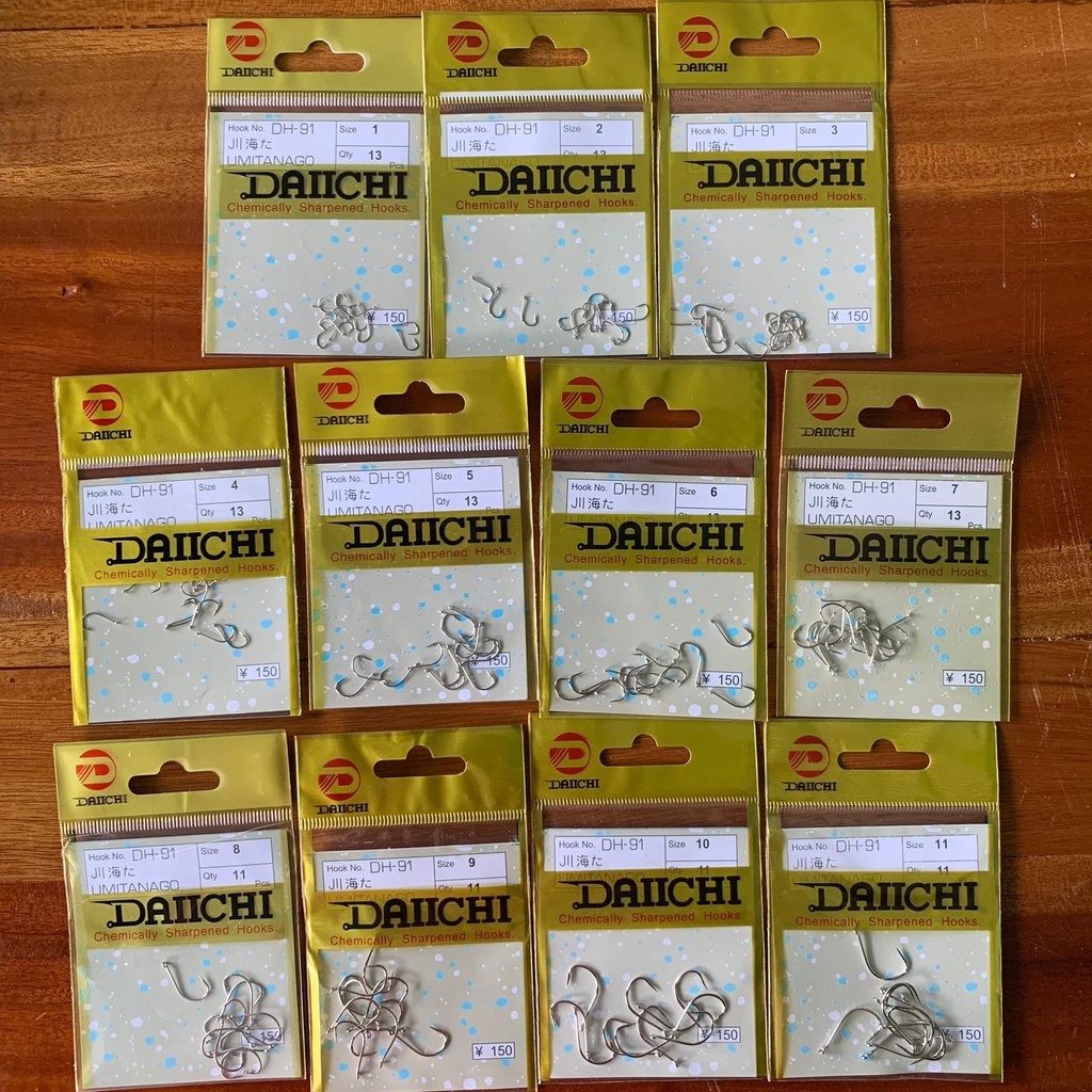 Jual MATA KAIL PANCING DAICHI PUTIH (DH-91) KUNING EMAS (DH-92 ...