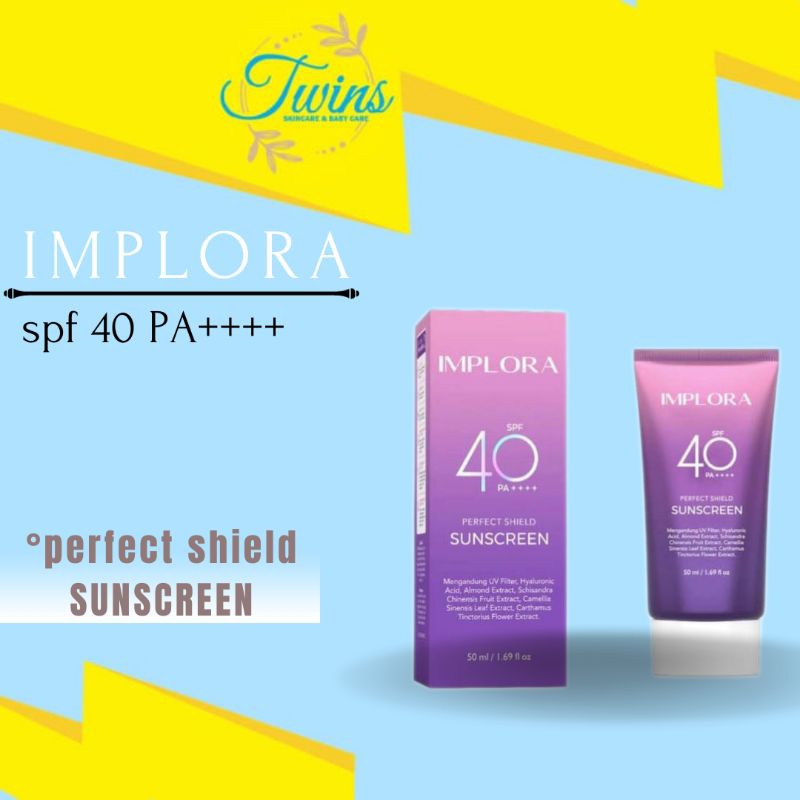 Jual SUNSCREEN IMPLORA SPF 40(50ml) | Shopee Indonesia