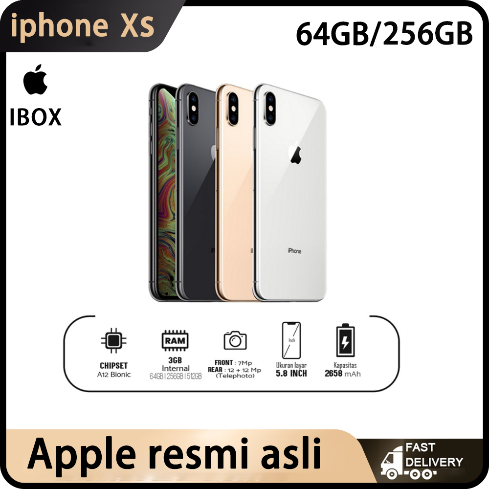 Jual IBOX APPLE iphone XS 64GB/256GB Second ORIGINAL 100% | MULUS ...