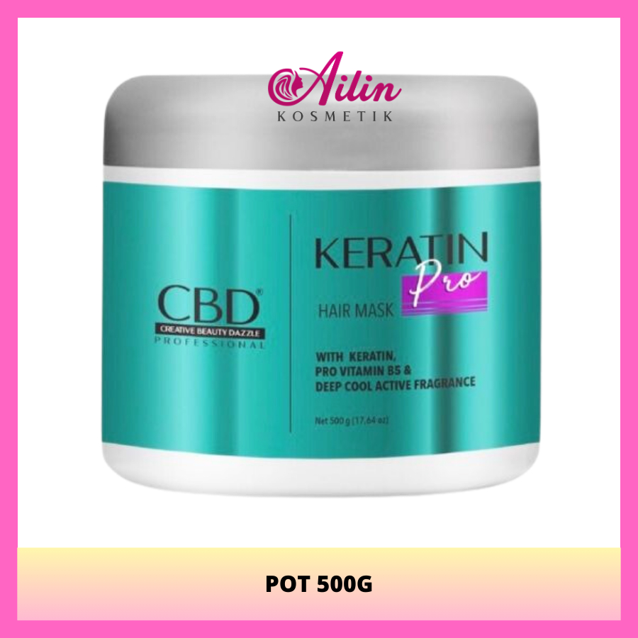 Jual AiLiN CBD Professional Keratin Pro Daily Use Hair Mask | Masker ...