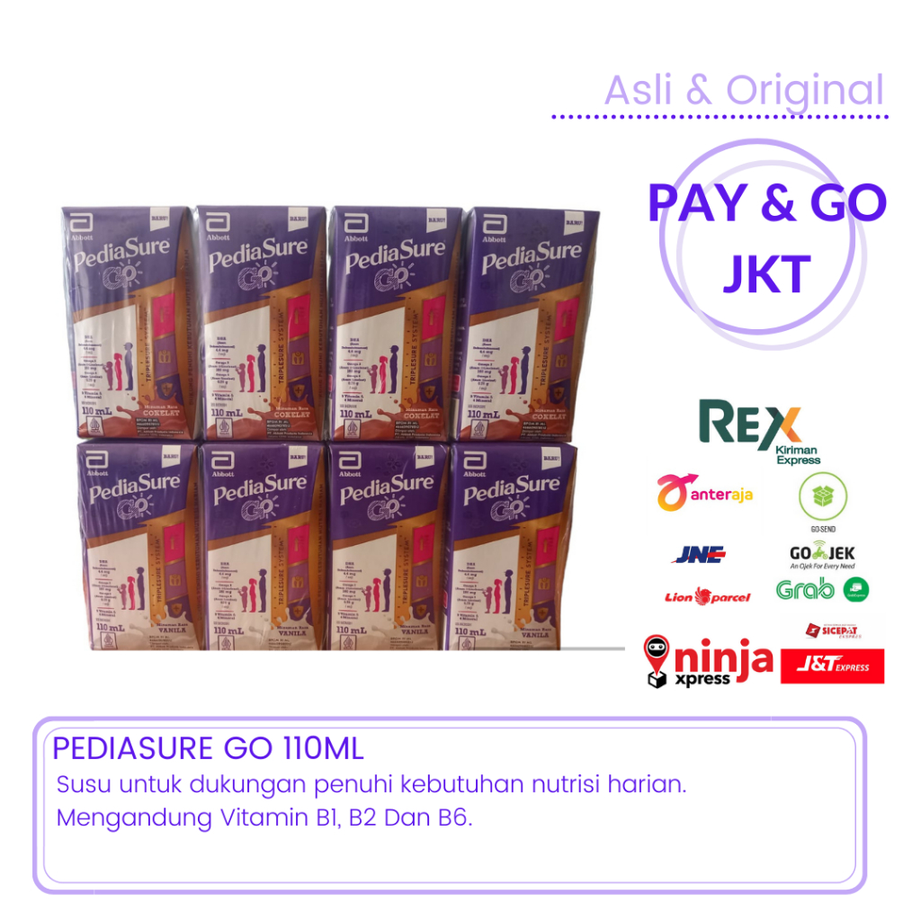 Jual PEDIASURE GO 110ML | Shopee Indonesia