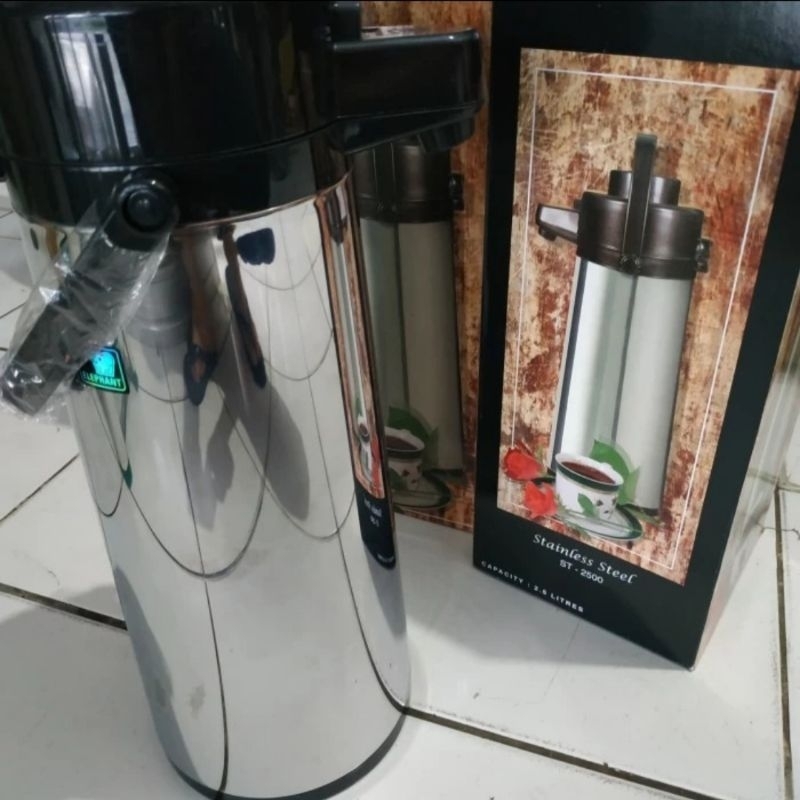 Jual Thermos Elephant Stainless Steel ST-2500 / Thermos Gajah Stainless ...