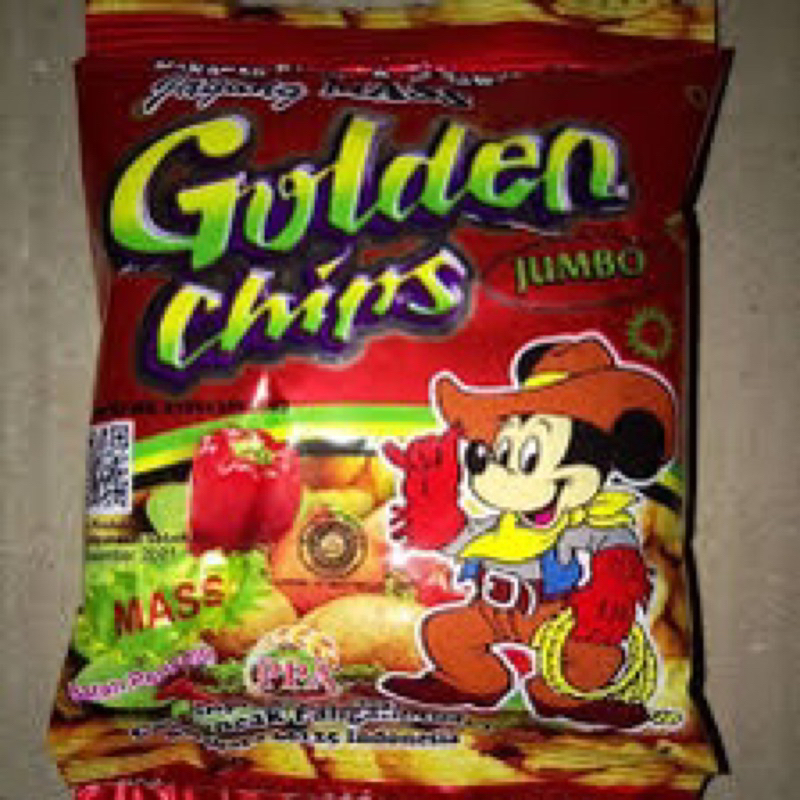 Jual MIN 1 DOS | JAJAN SNACK CHIKI GOLDEN CHIPS JAJAN LAMA 10gram ...