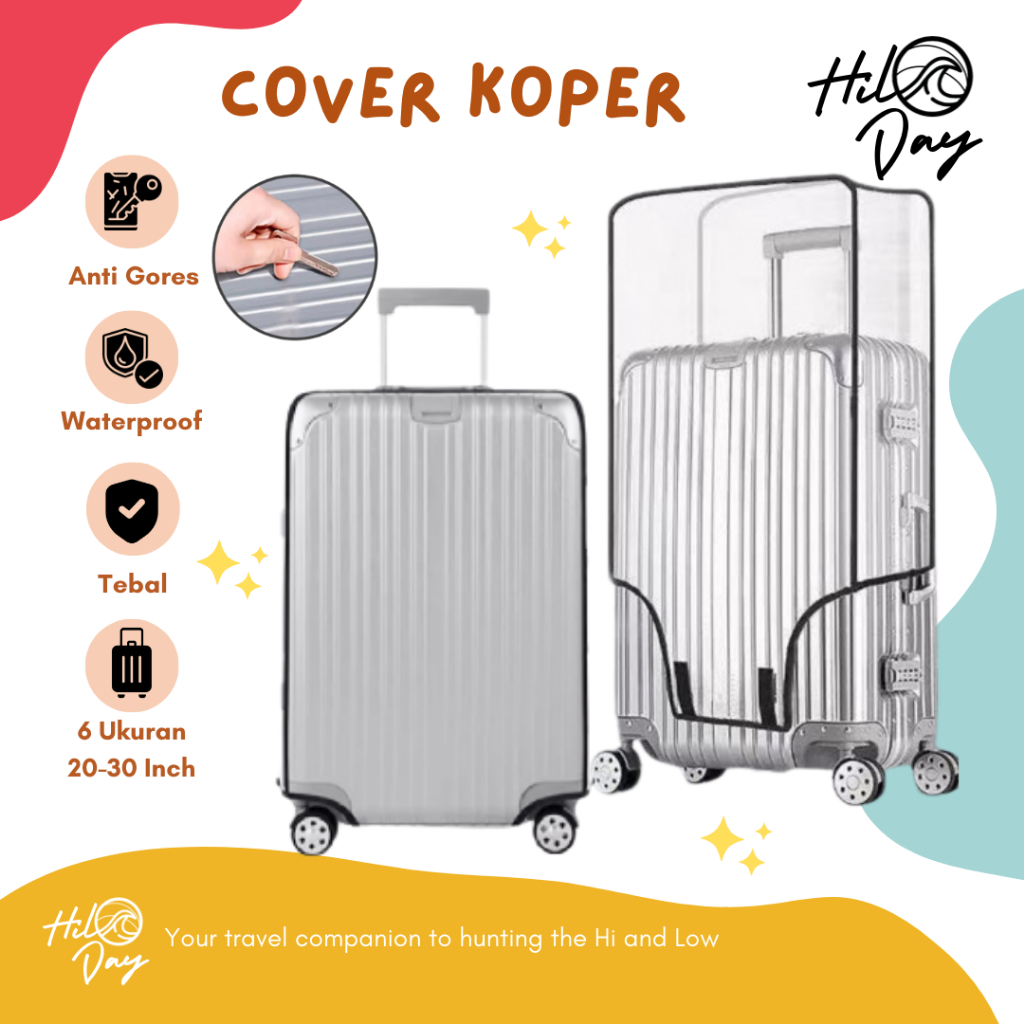 Jual HILODAY Cover Pelindung Koper Sarung Koper Luggage Cover ...