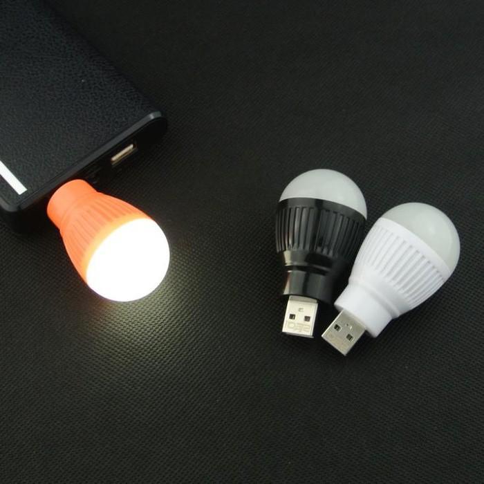 Jual Lampu LED Mini USB LIght Bulb Portable | Shopee Indonesia