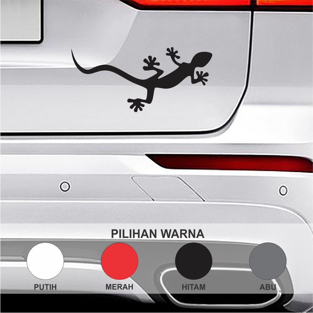 Jual Stiker Kaca Mobil Body Mobil Cicak Kadal Stiker Cutting Sticker ...