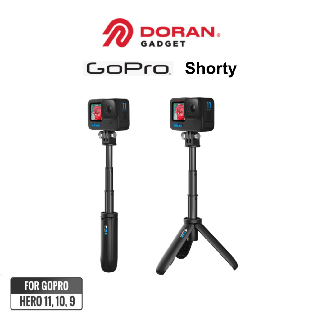 Jual GoPro Shorty (Mini Extension Pole + Tripod Camera Mount) | Shopee ...