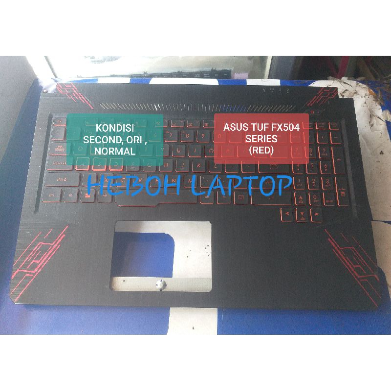 Jual ASUS ROG TUF FX504 FX504G FX504GD FX504GE KEYBOARD INCLUDE ...