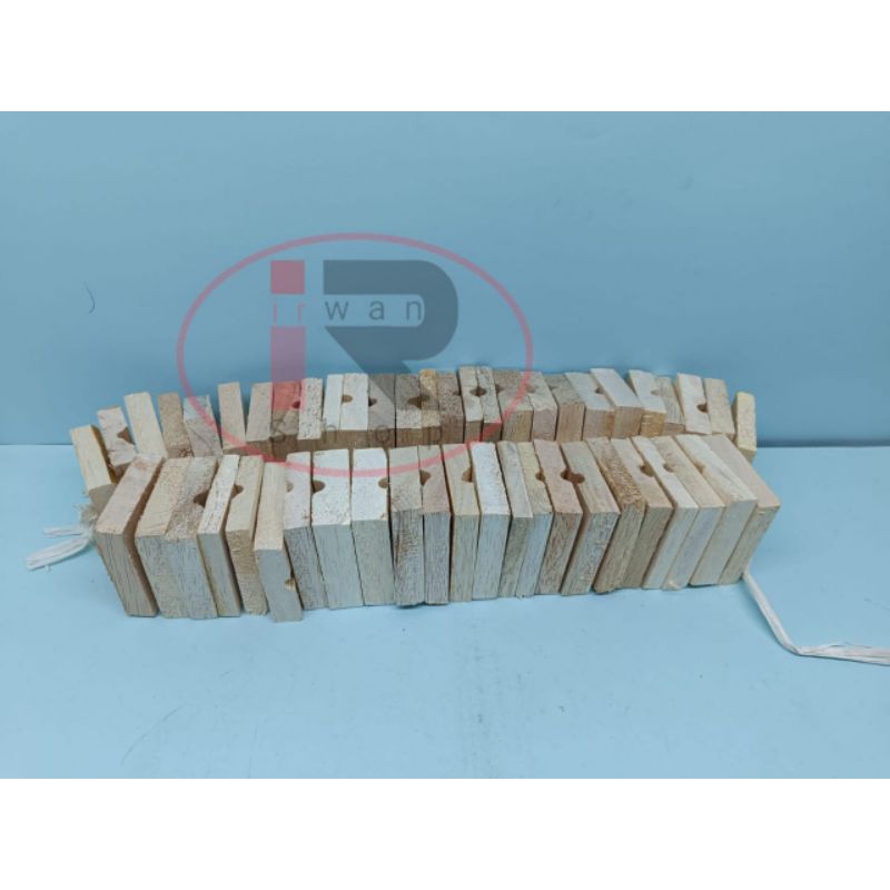 Jual Kayu Roset Kotak isi 50 pcs / Kayu Kotak Tatakan Saklar Tempel ...