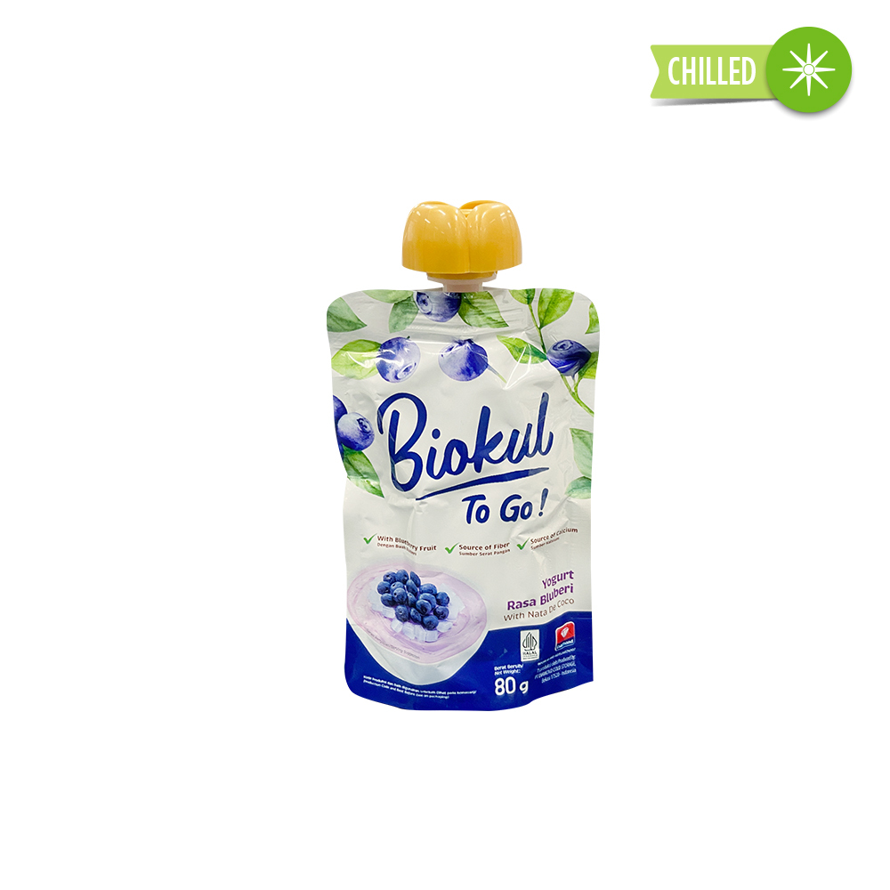 Jual Biokul Yogurt To Go Blueberry 80 Gr Shopee Indonesia
