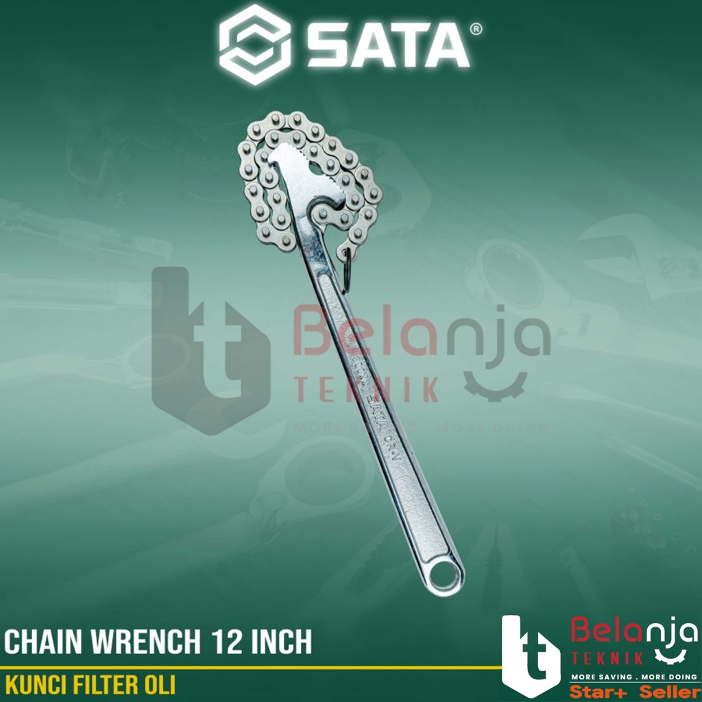 Jual Sata Kunci Oli Filter Model Rantai 12 Inch Wrench for Oil Filter ...