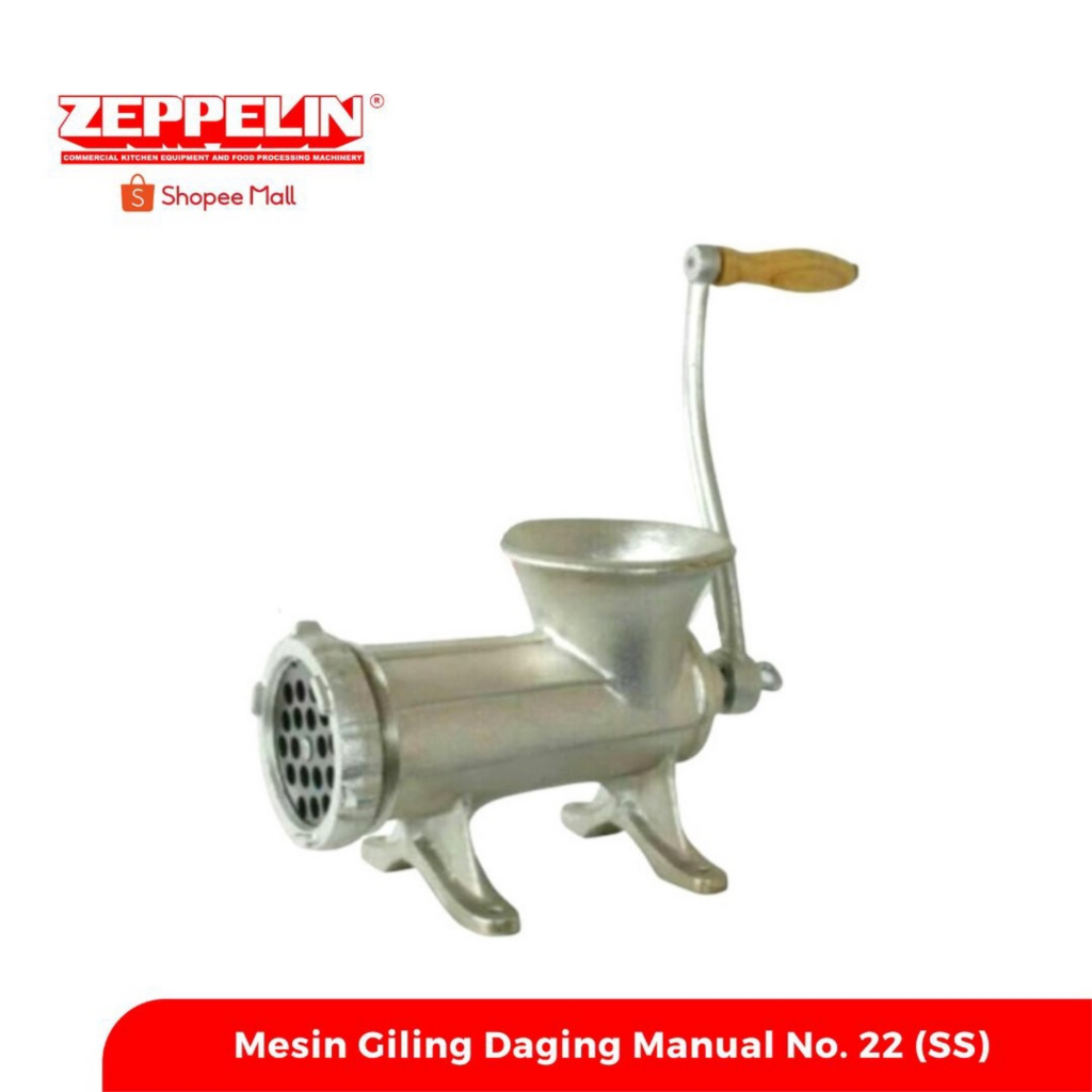 Jual Zeppelin Mesin Giling Daging Manual No. 22 (SS) | Shopee Indonesia