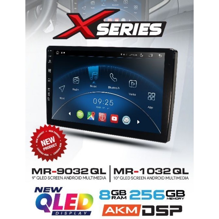 Jual Head Unit Android Carplay Mirai X-Series 9032QL-1032QL Ram 8 Gb Rom 256 Gb QLED 9 Inch ...