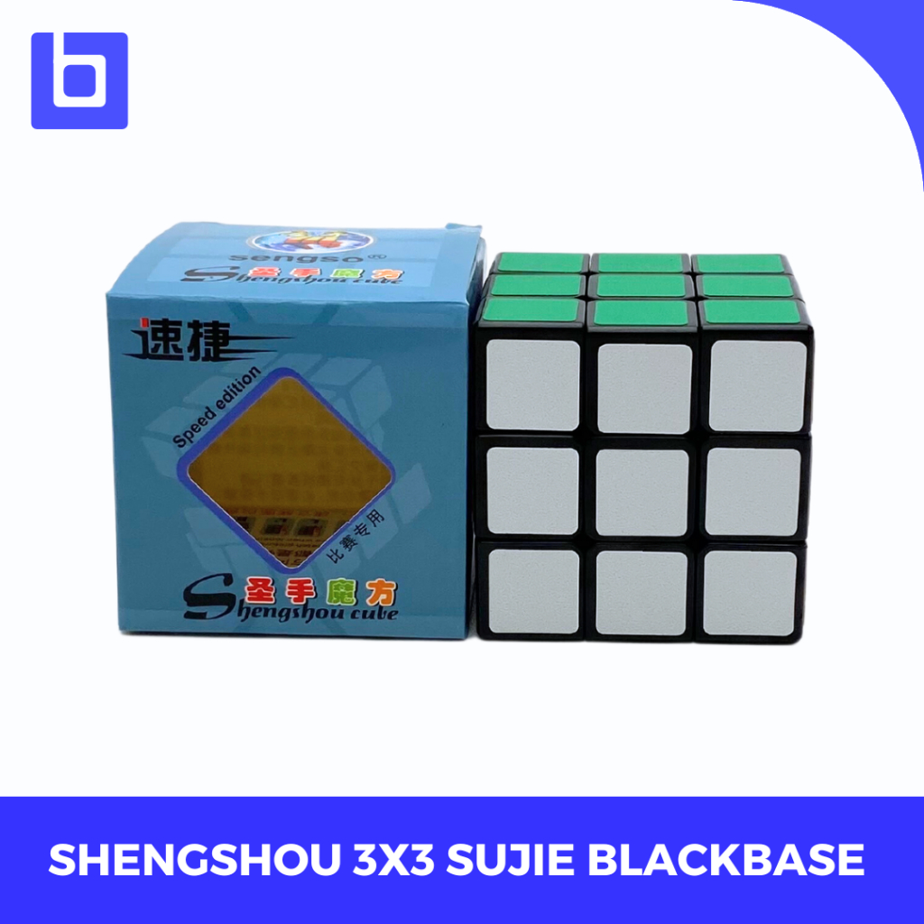 Jual Cube 3X3 - Shengshou 3X3 Sujie Blackbase original | Shopee Indonesia