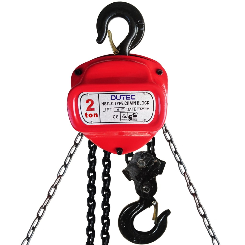 Jual Chain Block / Takel / Katrol 2 Ton * 6 Meter Dutec | Shopee Indonesia