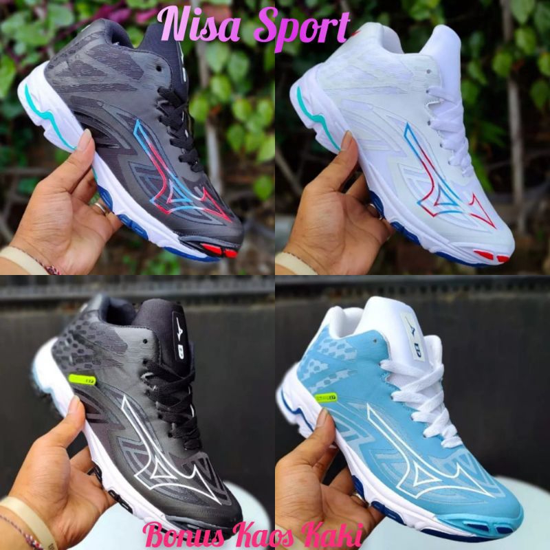 Jual Sepatu Volly Mizuno Wave Lightning Z7 Mid Super Murah Sepatu ...