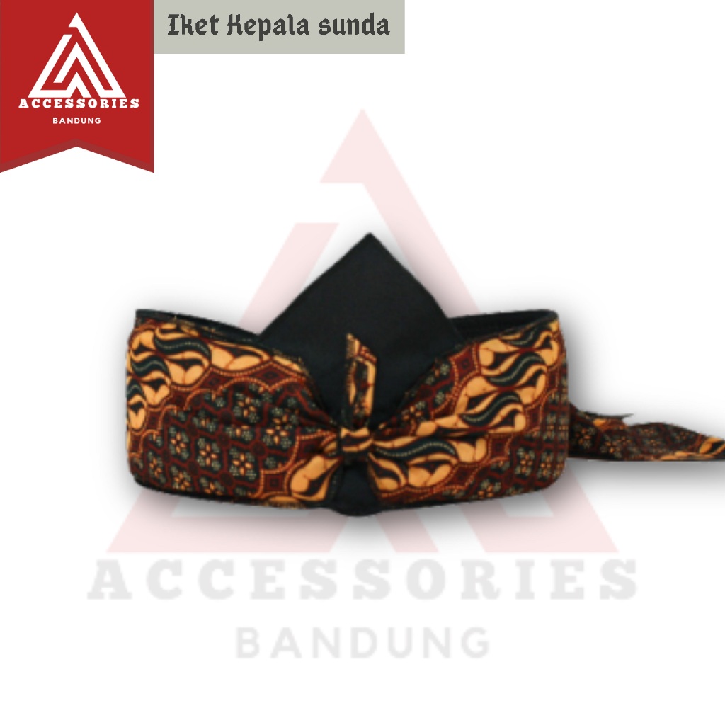 Jual ikat kepala batik udeng model sunda topi tradisional blangkon ...