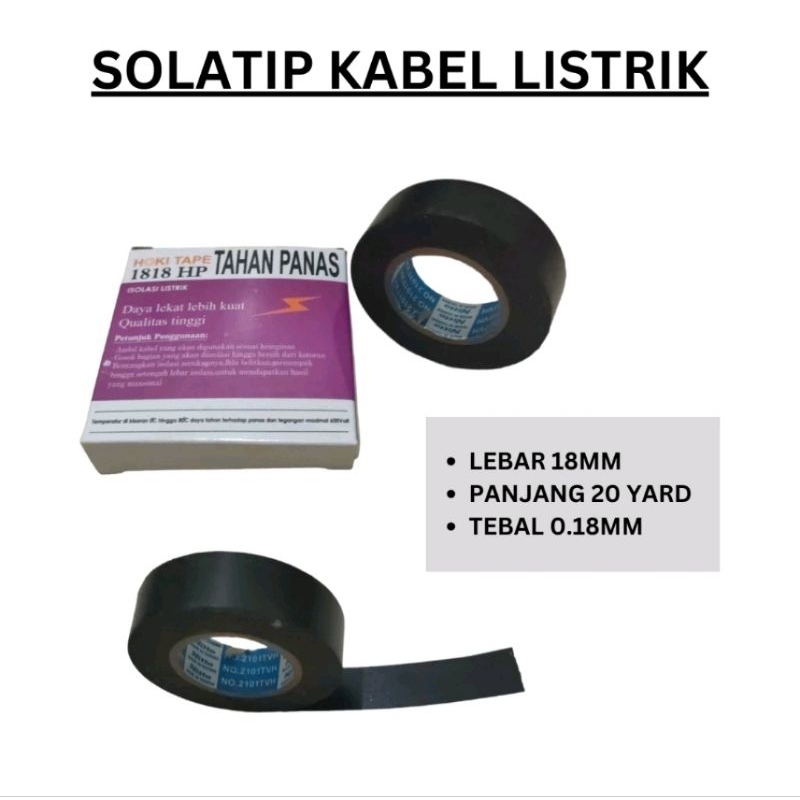 Jual Lakban Kabel Listrik, Solasi Kabel, Isolasi Listrik | Shopee Indonesia