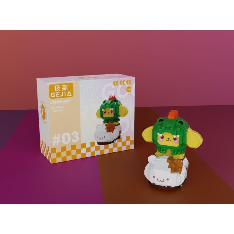 Jual damo egg NEW SERIES Mini bricks san rio zodiac chinese nano block ...