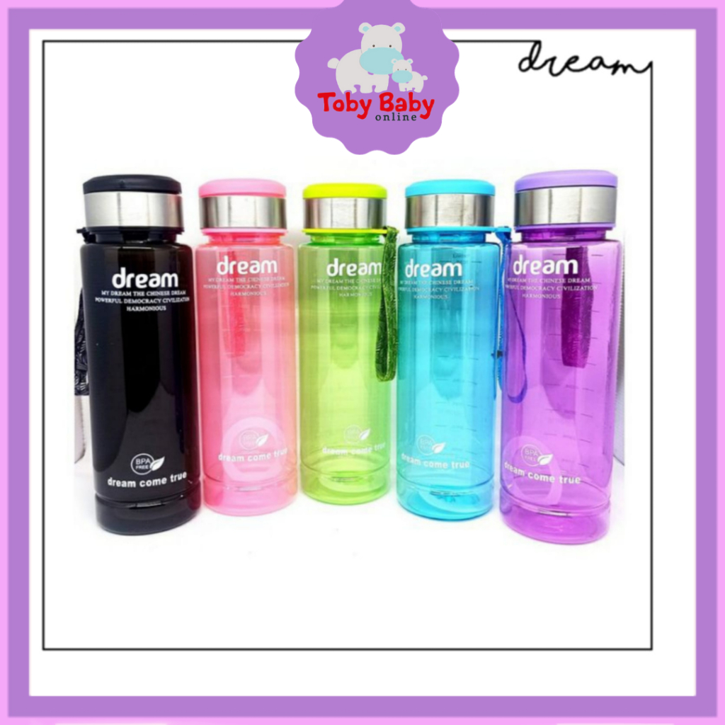 Jual Botol Air Minum Dream 1000 ml Botol Warna Warni Sporty 1 liter ...