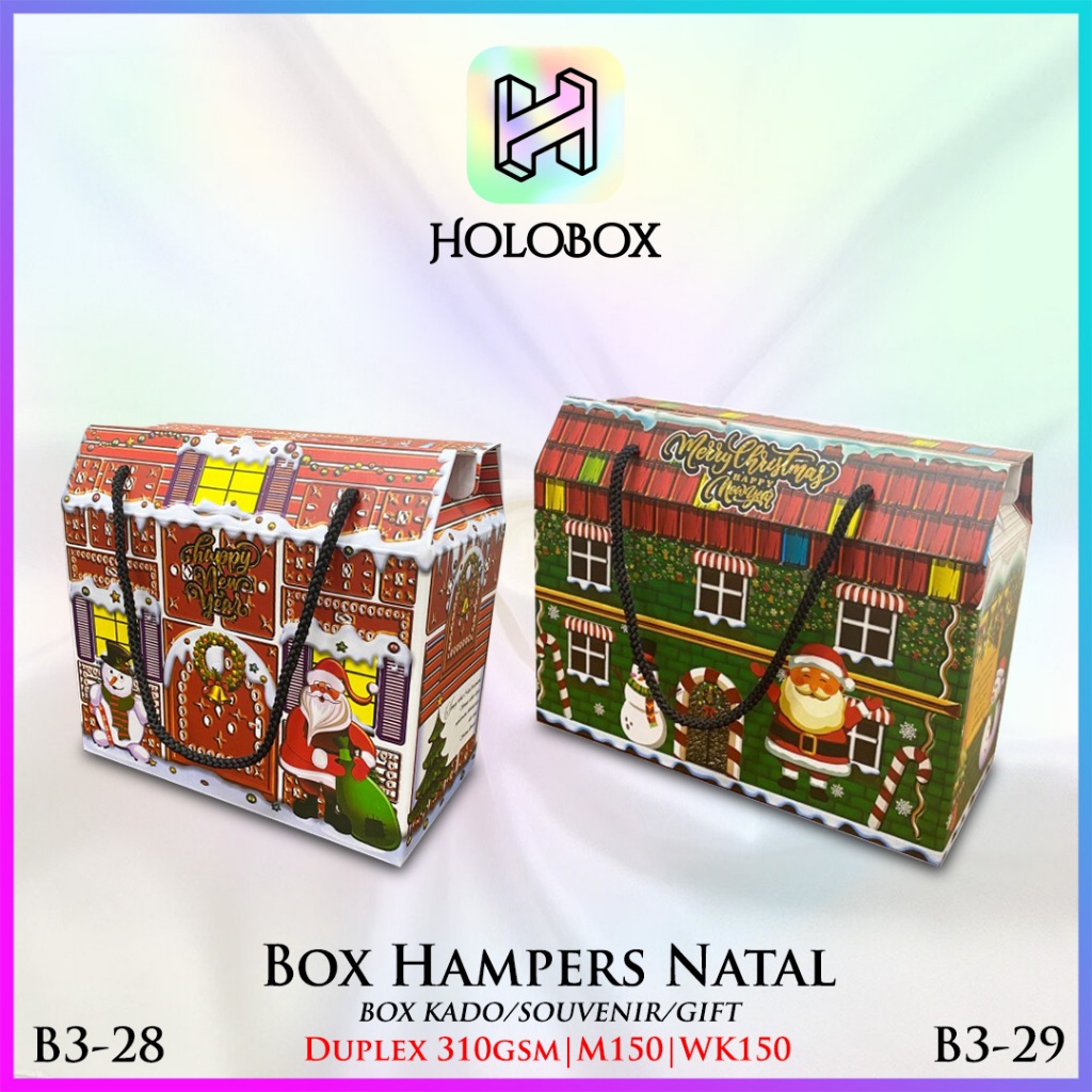 Jual Box Natal / Dus Christmas / Box Packaging / Box Kado / Box Hampers ...