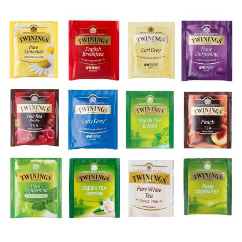 Jual TEH TWININGS TEA OF LONDON SACHET ALL VARIAN | Shopee Indonesia