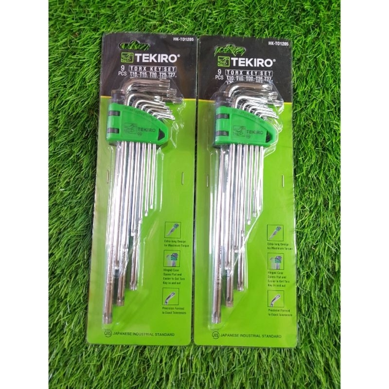 Jual TEKIRO TORX KEY SET KUNCI L BINTANG TANPA LUBANG 9 PCS (KODE HK-T01205) | Shopee Indonesia