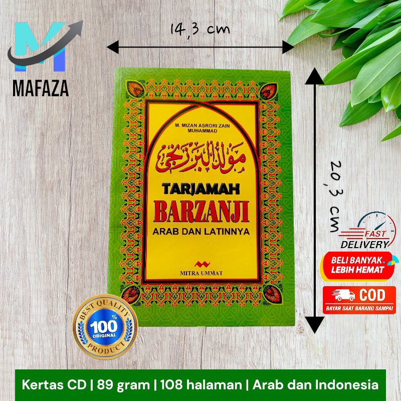 Jual Terjemah Barzanji / Buku maulid berzanji / perjangji marhabanan ...