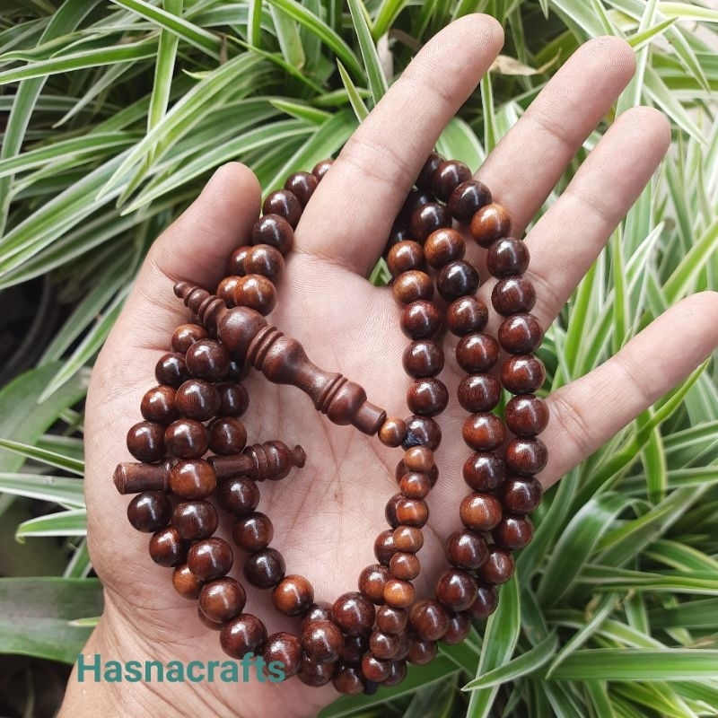Jual Tasbih Kayu Stigi Asli - 10mm | Shopee Indonesia