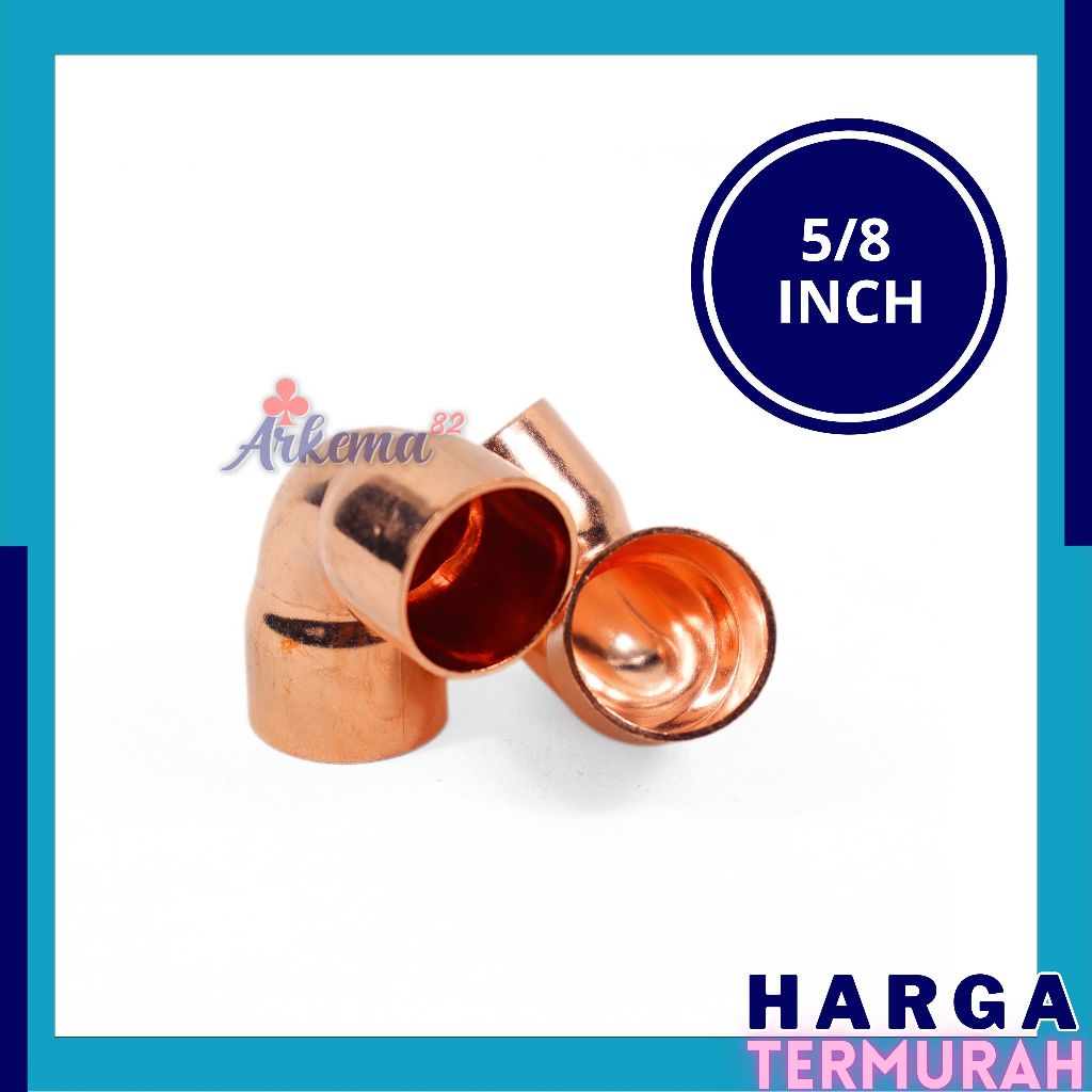 Jual ELBOW TEMBAGA | KENI | KNEE | ELBO COPPER ELBOU TEMBAGA 5/8 INCH | ARKEMA | Shopee Indonesia