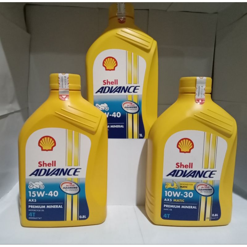 Jual Oli Shell Ax5 Kuning Buat Motor Matic/Bebek/Sport | Shopee Indonesia