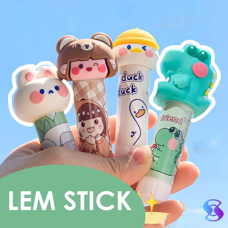 Jual Glue Stick / Lem Stik 8 g Daya Rekat Kuat dan Tidak Beracun-Suning ...