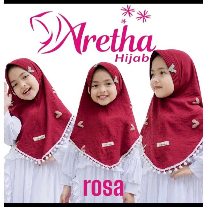 Jual HIJAB ANAK/ HIJAB INSTAN ROSSA BY ARETHA HIJAB | Shopee Indonesia