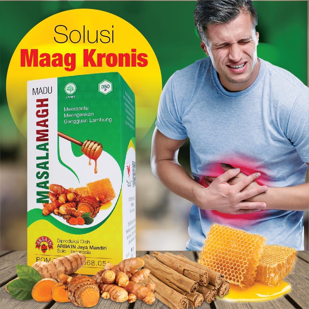 Jual Makkata Madu Masalamagh Obat Maag Herbal Kronis dan Asam Lambung ...