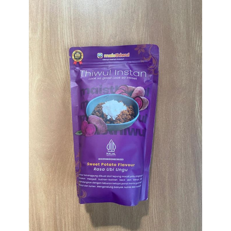 Jual THIWUL INSTAN RASA UBI UNGU // SWEET POTATO FLAVOUR | Shopee Indonesia