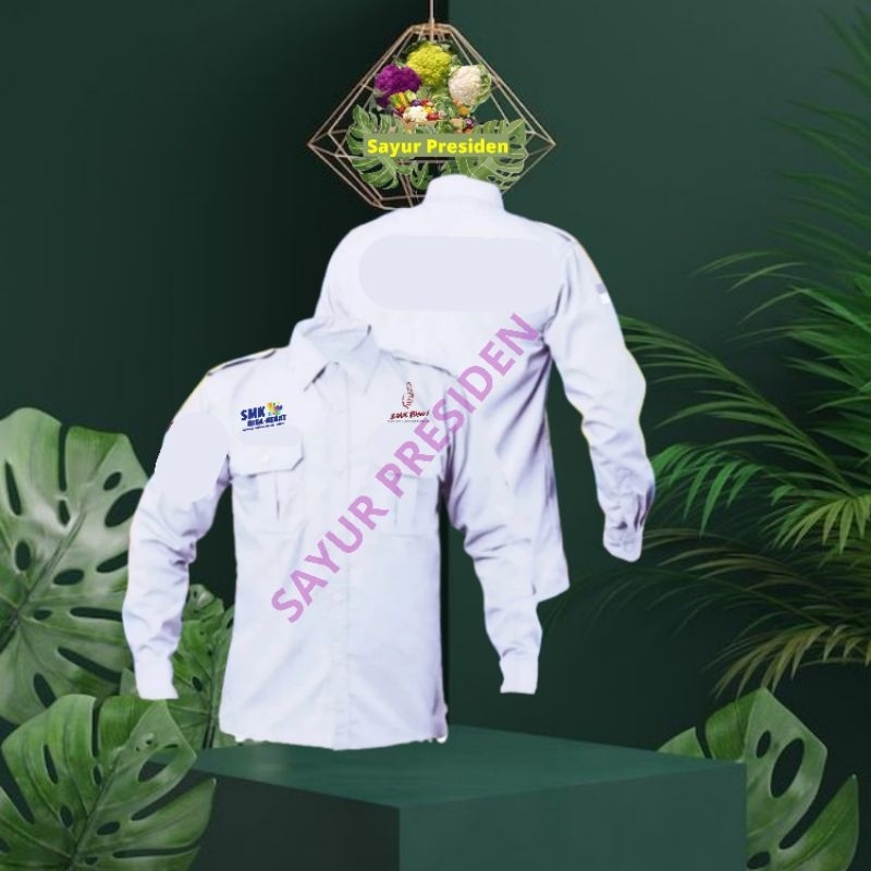 Jual kemeja seragam SMK BISA baju smk bisa seragam smk bisa kemeja smk ...