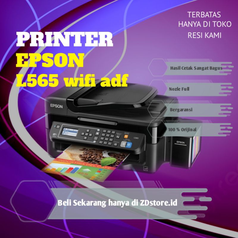 Jual printer Epson L565 Multifungsi/All in one | Shopee Indonesia