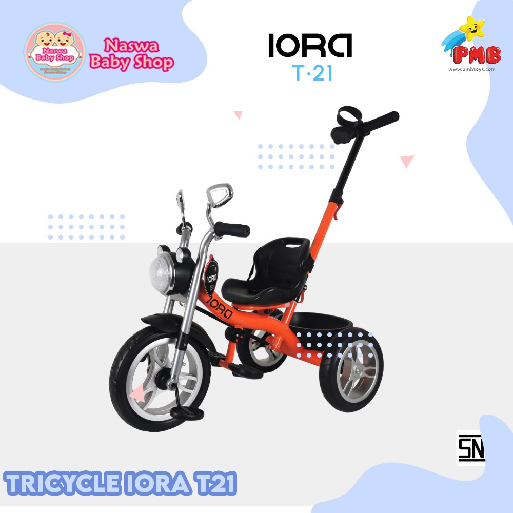 Jual PMB Toys Tricycle Iora Sepeda Roda 3 Anak T21 | Shopee Indonesia