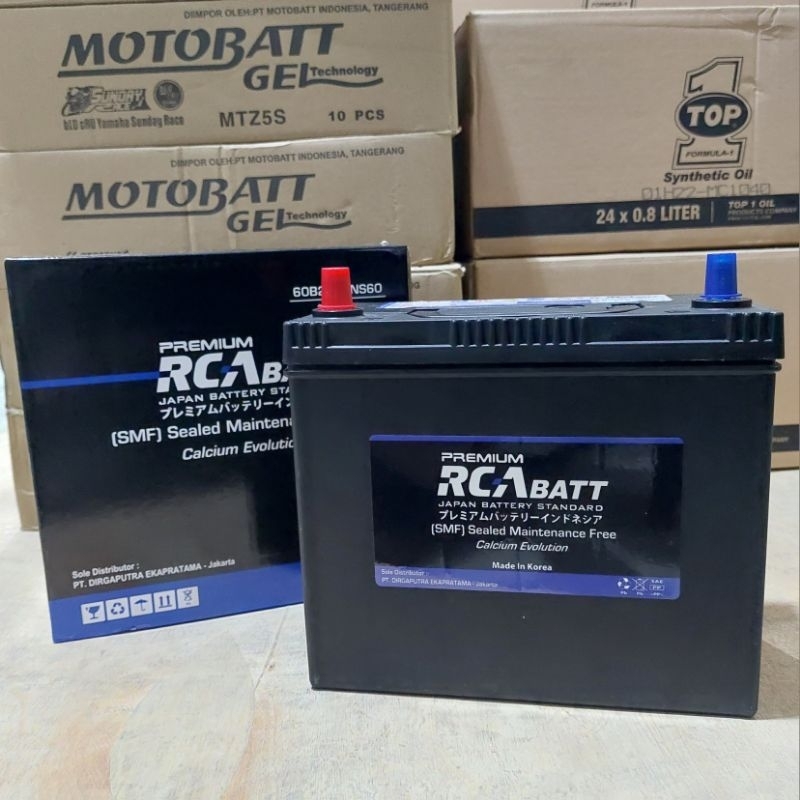 Jual AKI MOBIL APV XENIA AVANZA GRAND MAX NS60 50 AH MF BATTERY ...