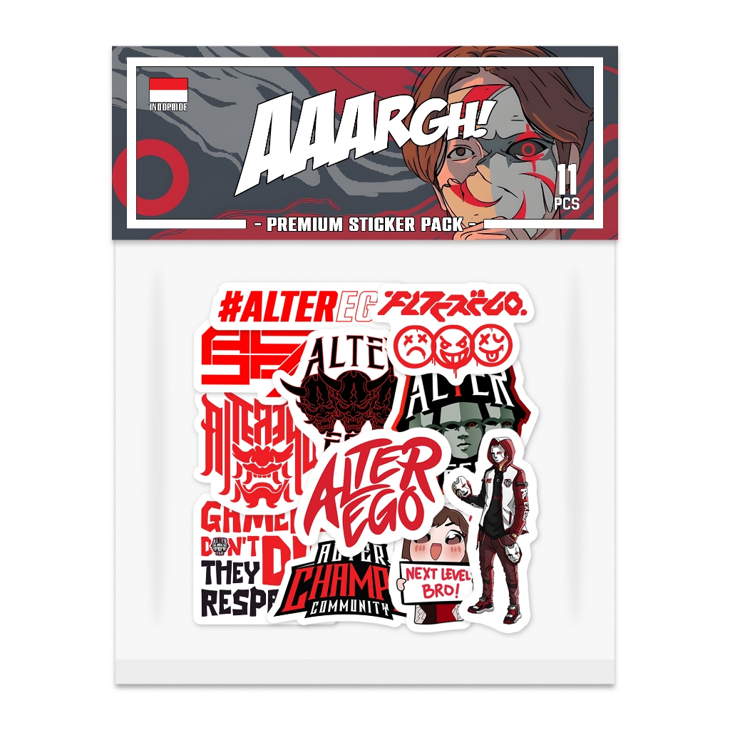 Jual Stiker ALTER EGO Sticker Pack vol. 1 (First Edition) | Shopee ...